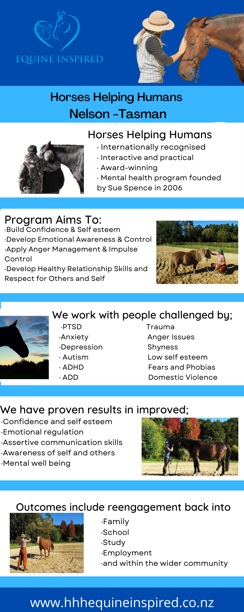 Equine Inspired Charitable Trust – Approved Licensed Centre of Horses ...